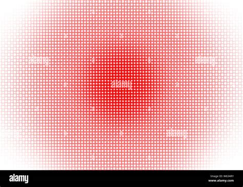 red hand drawn retro rings raster tapestry background circle pattern with fading borders stock