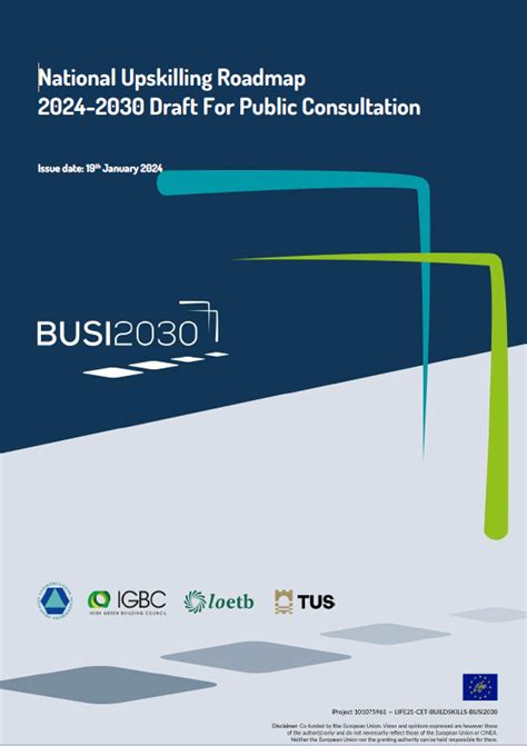 National Upskilling Roadmap 2024 2030 Draft For Public Consultation Irish Green Building Council