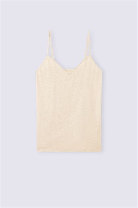V Neck Linen Top Intimissimi