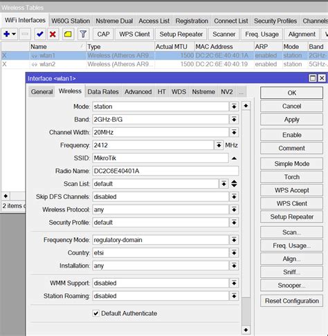 Resetting Wireless Config On MikroTik What You Need To Know NetworkTik