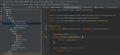 spring boot vue js 환경 구성하기