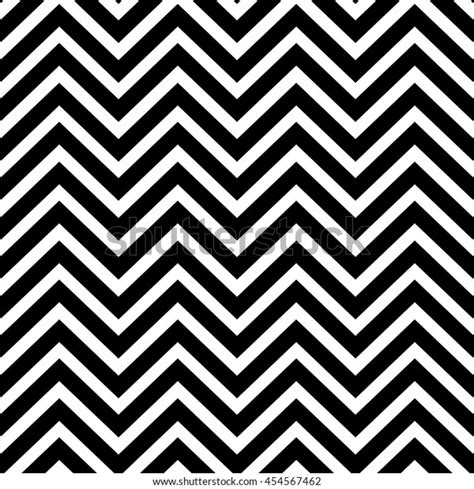 Seamless Zigzag Pattern Parallel Lines Geometric Stock Vector Royalty Free 454567462