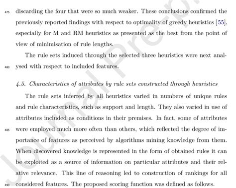 Points In The Optimisation Space For Rule Sets Generated By All Download Scientific Diagram
