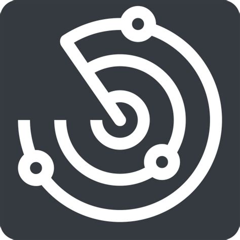 radar icon by friconix fi snslxl radar left normal solid square gps