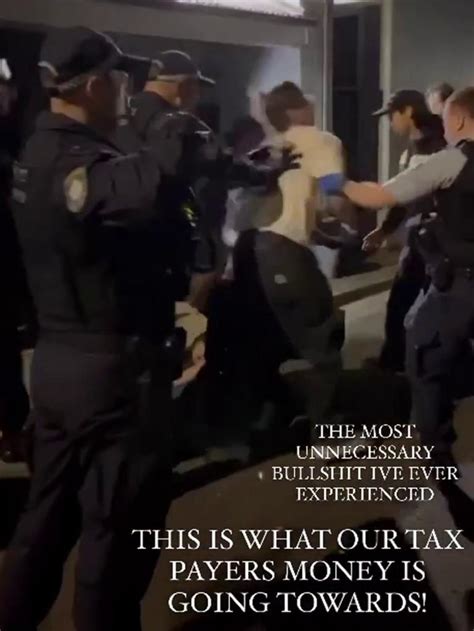 Police Speak Out After Footage Of Wild Raid On Sydney Party Went Viral Daily