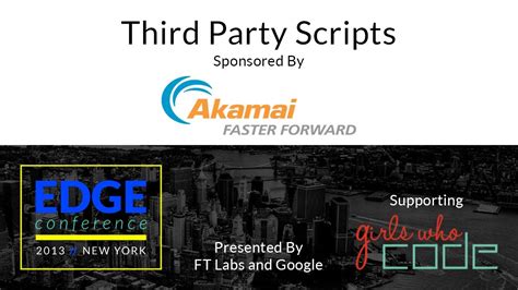 Edge Conf 2 Third Party Scripts Youtube