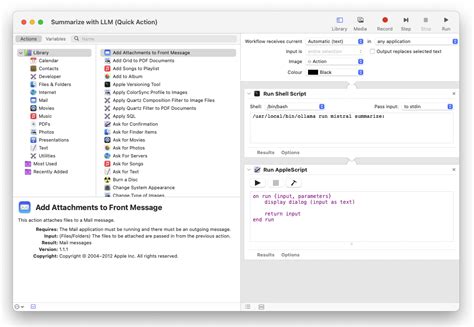 System Wide Text Summarization Using Ollama And Applescript
