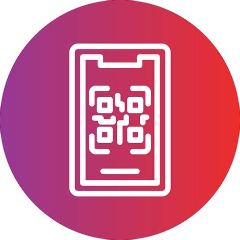 Premium Vector Vector Design Mobile Qr Code Icon Style