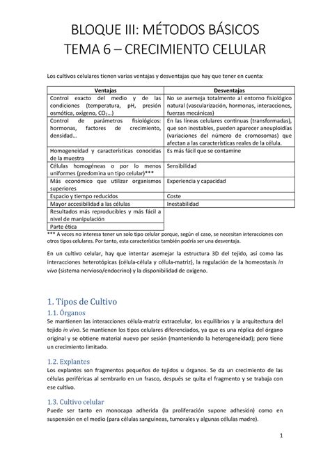 Tema 6 Crecimiento Celular Warning Tt Undefined Function 32 Warning Tt Undefined