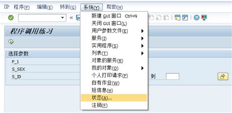 Sap Abap 程序调用abap 调用程序 Csdn博客