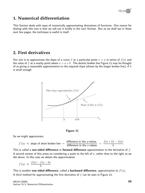 Finite Difference Method Notes Pdf Finite Difference Method Notes Pdf