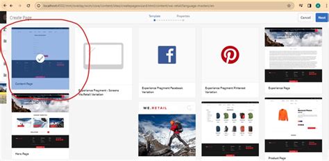 Creating And Editing A Page In Aem Sankham Technologies