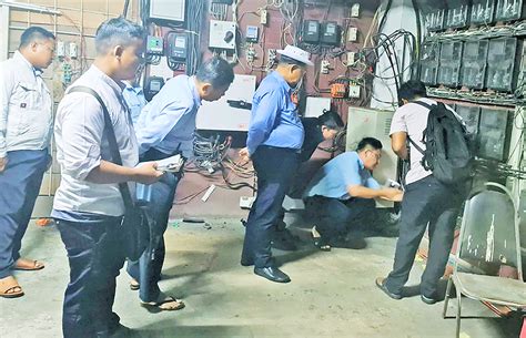 တရားမဝင်ဓာတ်အား သုံးစွဲမှုများအား စစ်ဆေးဖော်ထုတ်ရေးနှင့် စီးပွားရေး လုပ