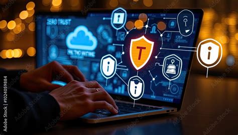 Zero Trust Security Cybersecurity Network Security Data Protection Identity Verification