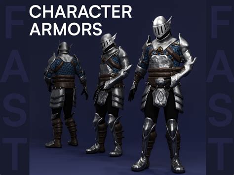 Low Poly Armor For Your 3d Character Upwork