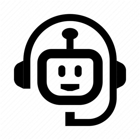 Chatbot Bot Robot Assistant Ai Artificial Intelligence Headset Icon Download On Iconfinder