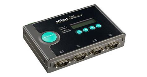 Moxa Nport 5450 Serial To Ethernet Device Server Manuauto