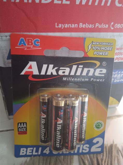 Abc Alkaline A3 Isi 6 Lr03 4b 2 Lazada Indonesia