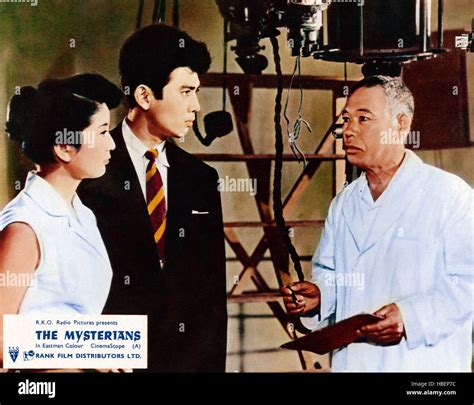 The Mysterians Aka Chikyu Boeigun From Left Yumi Shirakawa Kenji