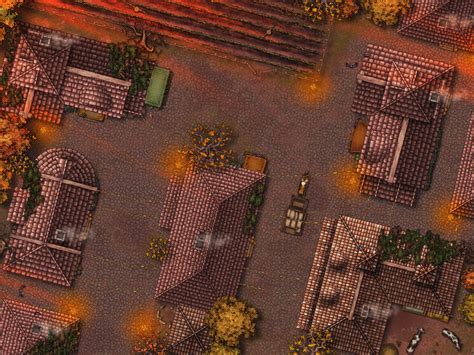 Burning Town Inkarnate Create Fantasy Maps Online