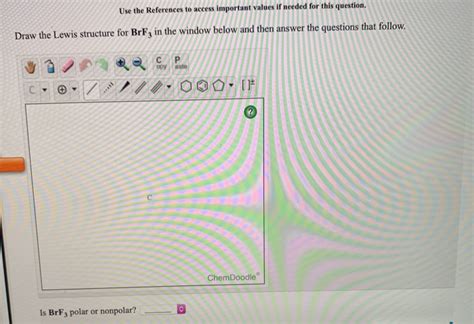 Solved Draw The Lewis Structure For Pf5 And Brf3 In The