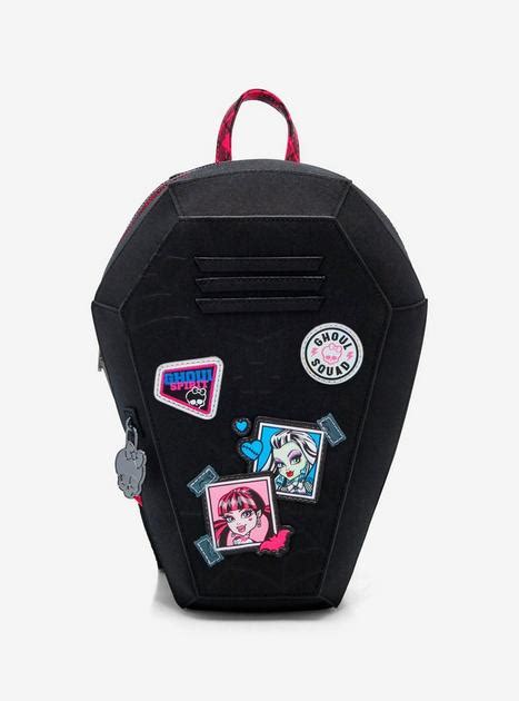 Loungefly Monster High Coffin Locker Figural Mini Backpack Hot Topic