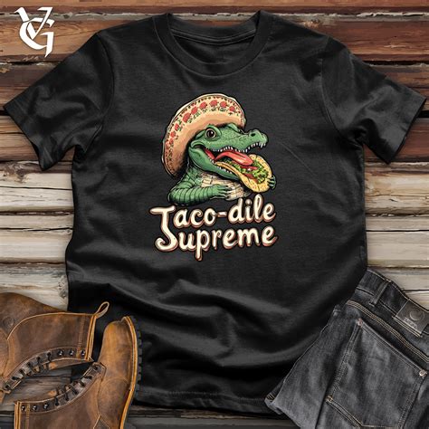 Free Tacodile Supreme Tee Viking Goods Company