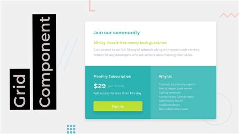 Single Price Grid Component Frontend Mentor Challenge Youtube
