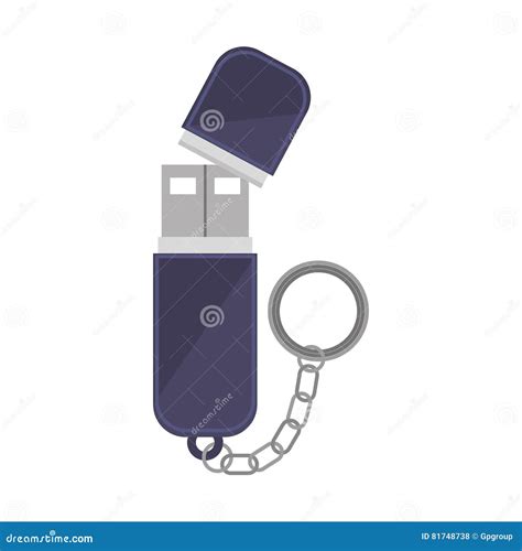 Isolated Usb Design Stock Illustration Illustration Of Sign 81748738