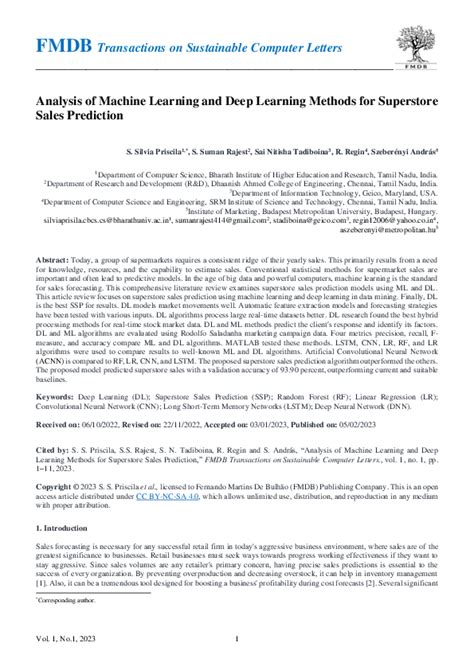 Pdf Analysis Of Machine Learning And Deep Learning Methods For