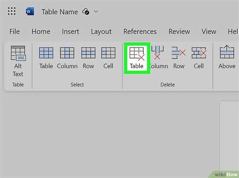 How To Delete A Table In Word Windows Mac And Online