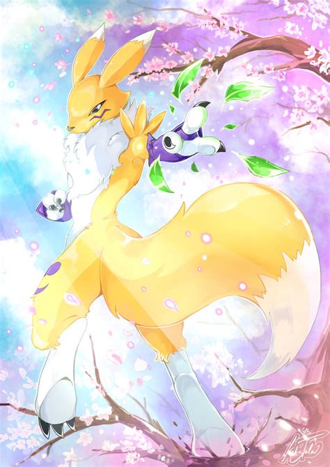 Renamon By Kekstala On Deviantart