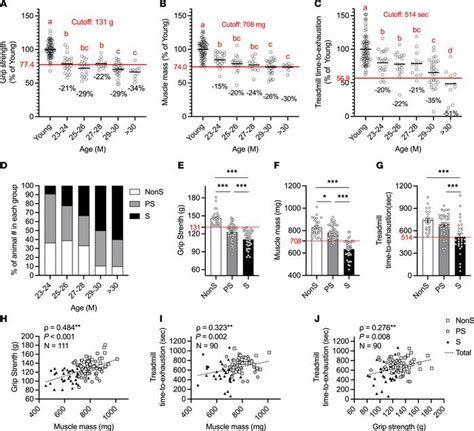 Jci Mouse Sarcopenia Model Reveals Sex And Age Specific Differences