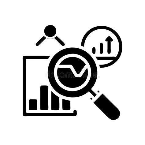 Visual Representation Of Competitive Analysis Stock Vector
