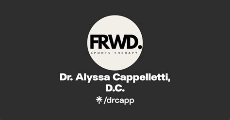 Dr Alyssa Cappelletti Dc Linktree