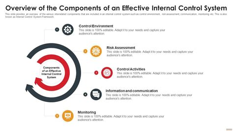 overview of the components of an effective system deploying internal control structure