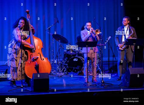 New Jersey Usa 19th Apr 2025 Virtuoso Jazz Bassist Endea Owens