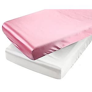 Ultra Soft Satin Bassinet Sheet Set 2 Pack