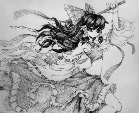 Chronozbergh Hakurei Reimu Touhou Commentary English Commentary