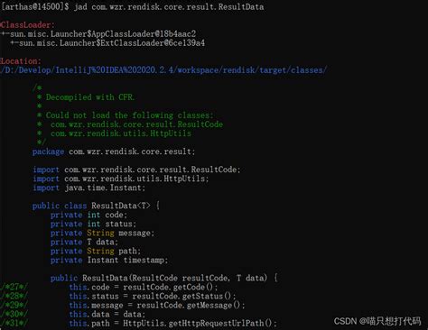 java 诊断工具 arthas boot 安装步骤及常用命令 csdn博客