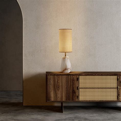 Italian Bespoke Alabaster Table Lamp Monolite For Sale At 1stdibs
