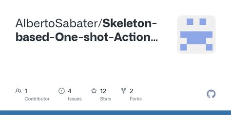 Github Albertosabaterskeleton Based One Shot Action Recognition