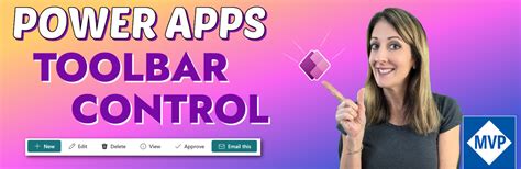 Power Apps Toolbar Control WonderLaura Laura Rogers