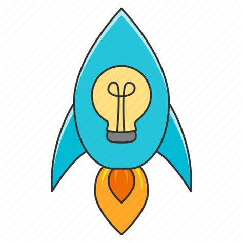 Rocket Launch Business Idea Project Spaceship Startup Icon Download On Iconfinder