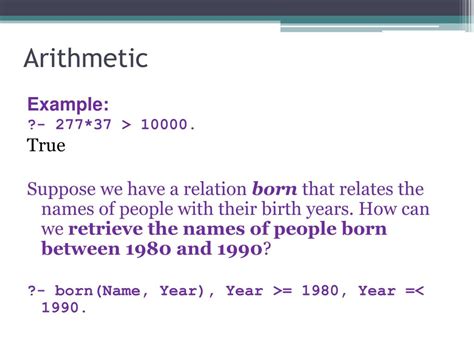 Ppt Chapter Three Lists Operators Arithmetic Powerpoint
