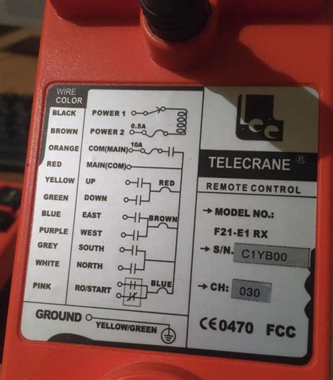 Tethered Remote Control For A Hoist Sometimes Its Not So Simple