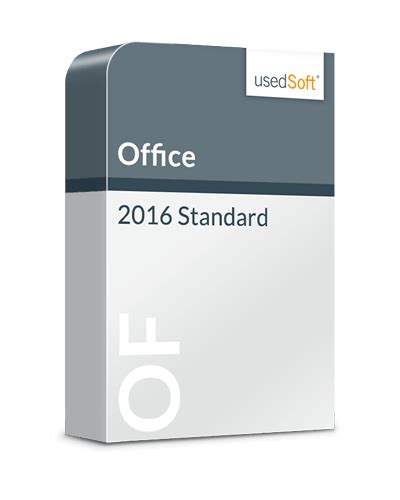 Microsoft Office 2016 Standard Volume licence | usedSoft