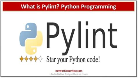 What Is Pylint Python Programming Network Interview