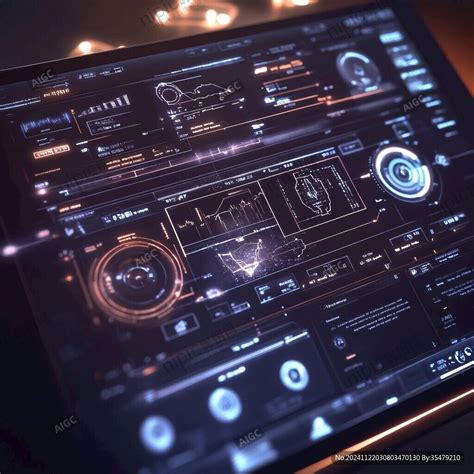 Ai创作图科技界面设计 Ui界面科技感 科技感界面设计 科技ui 科幻仪表盘 科技感后台 科技类设计 科技感界面 科技风格界面设计 Hud设计