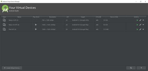 Android Emulator W Schools